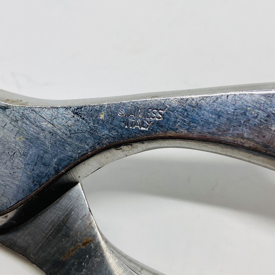 Vintage Rostfrei Italy Stainless Steel Poultry Meat Shears Heavy Duty ...