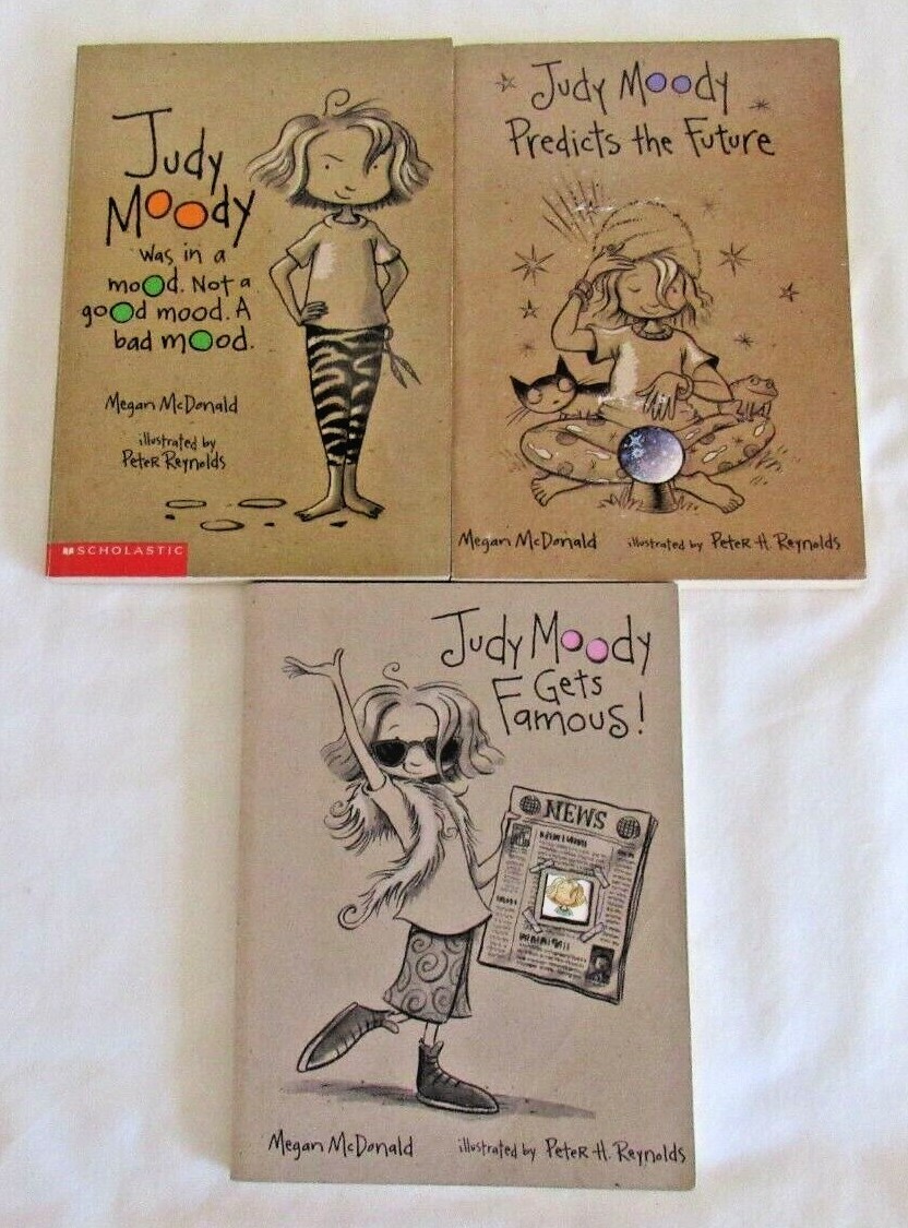 JUDY MOODY Series by Megan McDonald, Gets Famous, Predicts the Future ...