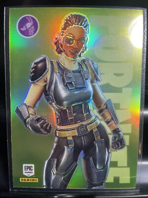 2021 Panini Fortnite Series 3 Steelsight #184 Optichrome Holo Epic ...