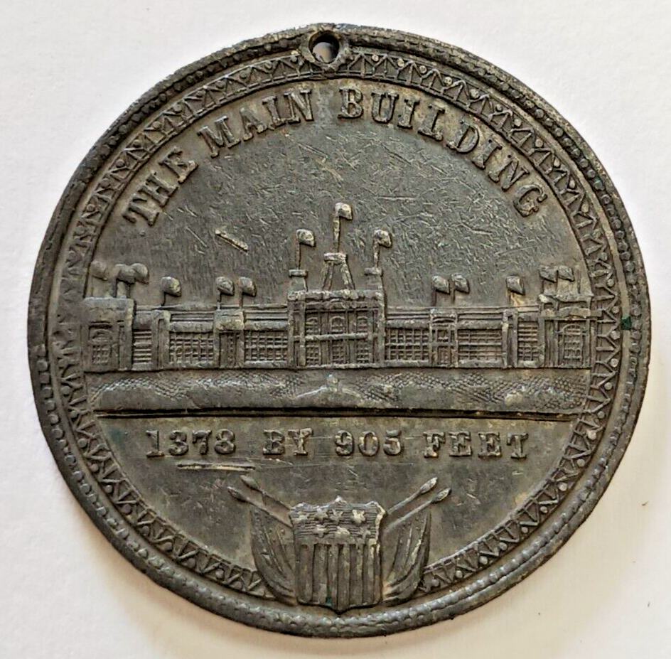 1884 THE WORLDS INDUSTRIAL AND COTTON CENTENNIAL EXPOSITION MEDAL X0522 ...