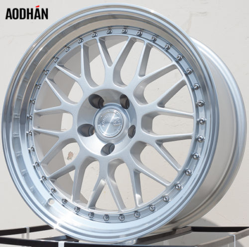 AODHAN AH02 19X9.5 +12 5x114.3 Silver TSX RSX ILX TLX Accord Crosstour ...