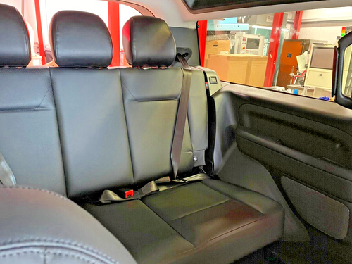 Land Rover Defender 90 Commercial L663 Rear Seat Conversion with ...