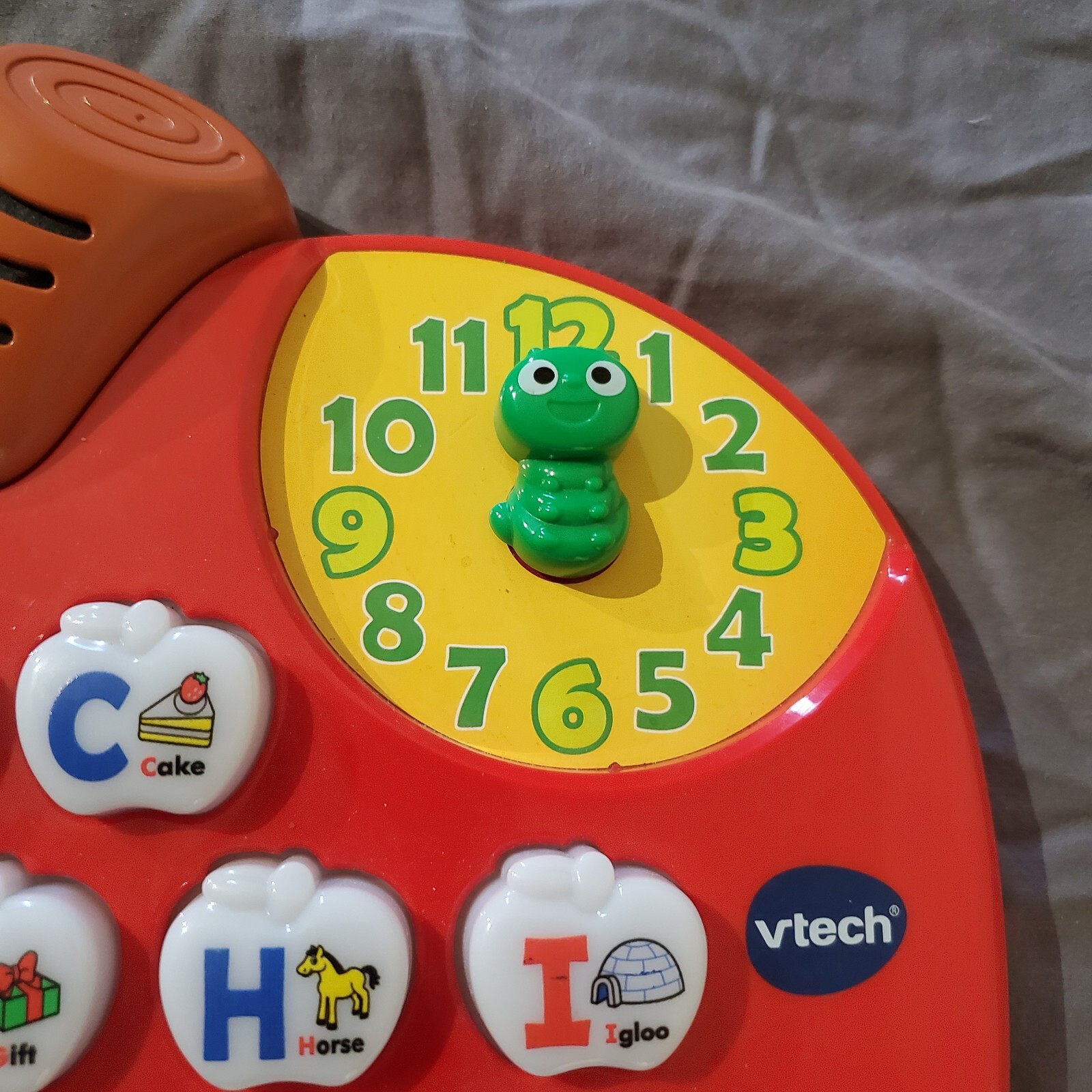 VTech Alphabet Red Apple ABC Learning Toy Preschool Letters Music ...