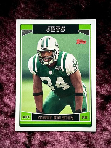 Cedric Houston 2006 Topps RC #199 MINT NY Jets Rookie Jersey UT Vols ...