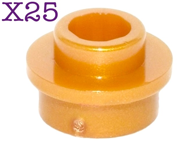 Lego 1x1 Plate Round Dots Center Hole Open Top Stud For Accessories NEW ...