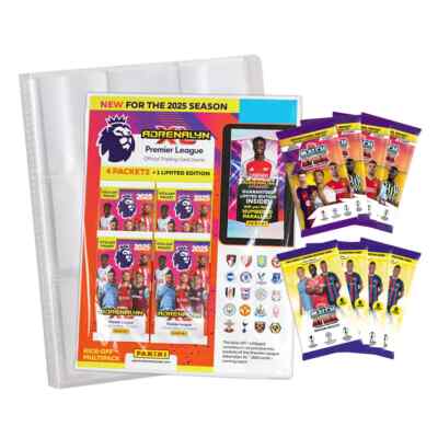 SOCCER COLLECTOR STARTER PACK ALBUM, 72 CARDS + 9 LIMITED EDITION ...