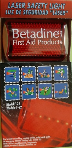 Multi Use Laser Safety Light Model F-22! Biking, Climbing, Emergencies ...