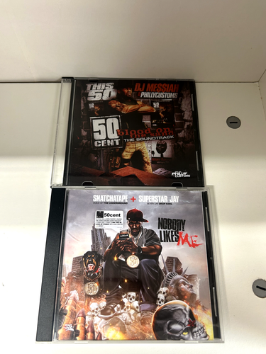 2x 50 Cent G-Unit Mixtapes Promo Mix Cds Snatchatape Superstar Jay DJ ...