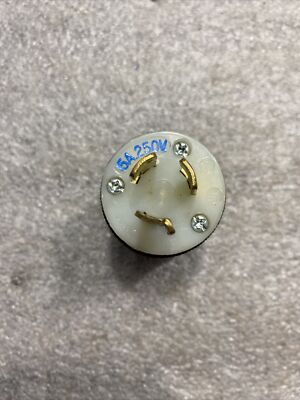 Hubbell Twist-Lock Male Receptacle Plug 15amp 250volt, HBL4570C | eBay