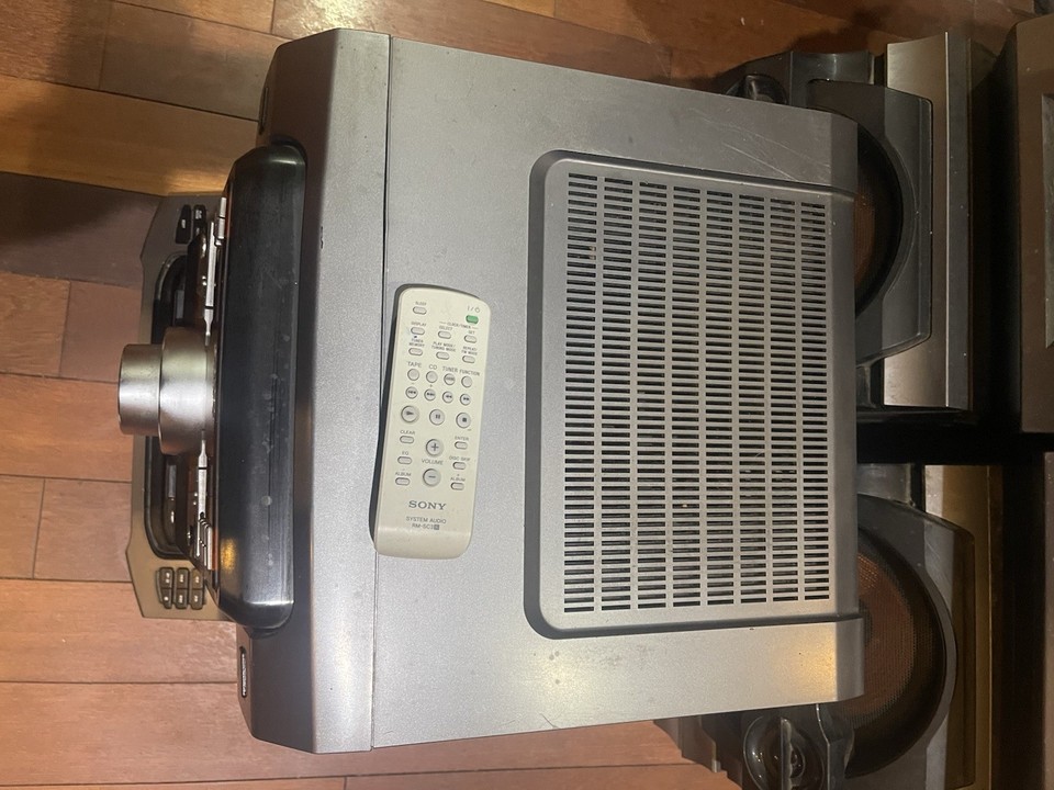 Rare-Sony LBT-ZX9 HI-FI Component System 5-Disc CD Changer Stereo With ...