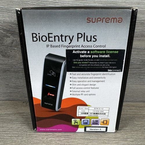 Suprema BioEntry Plus IP Based Fingerprint Access Control- BEPM-OC-V2 ...