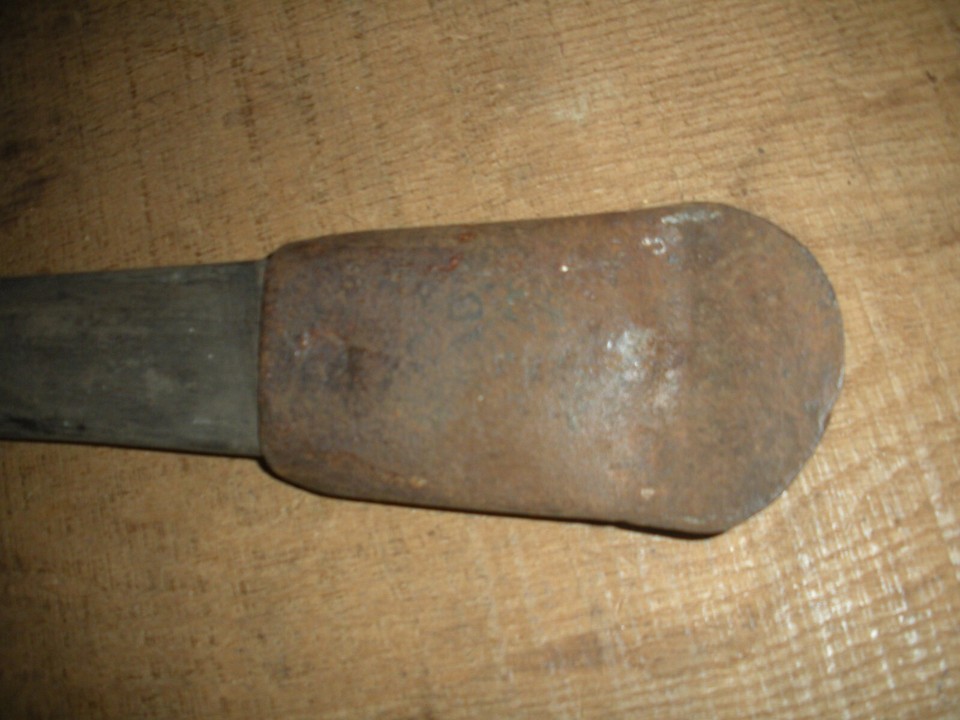 Vintage Handmade BARK SPUD / PEELER / Primitive Log Home, Barn Building ...