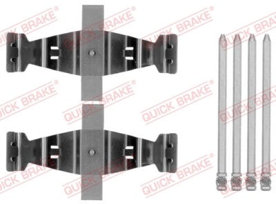 ACCESSORY KIT, DISC BRAKE PAD QUICK BRAKE 109-1786 FRONT AXLE FOR ...