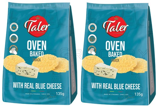 2 TALER Oven Baked Chips with Blue Cheese European Snacks Crisps 135g 4 ...