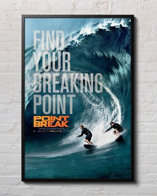 Point Break 2015 Movie Poster 24"x36" Glossy Unframed 15086 | eBay