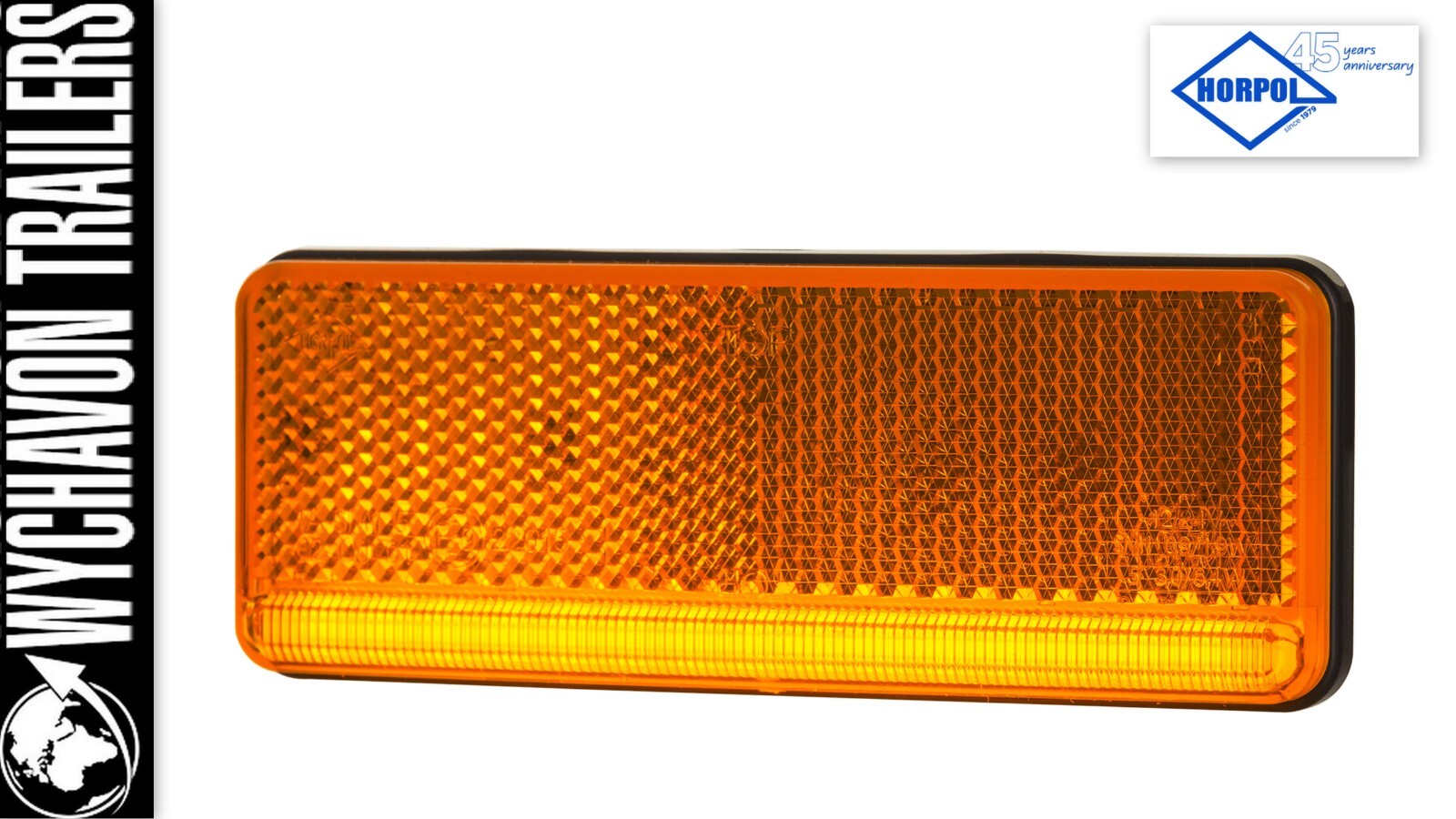 Amber LED Side Marker Light Lamp 12/24V LD 2431 HORPOL slim QTY 1 | eBay UK