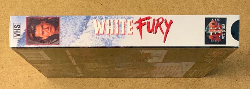 WHITE FURY AIP VHS 90's action sleaze FACTORY SEALED Red Snow Iced ...