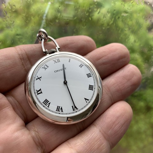 Orient Super Rare Manual Winding Pocket Watch Dead Stock Collection ...