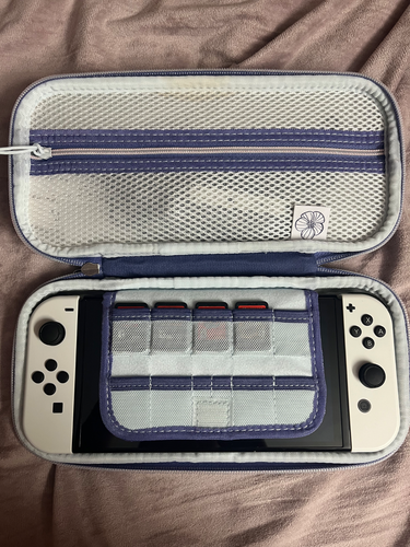 Nintendo Switch OLED Model - 64GB - White - Comes w/ Case and 4 Remotes ...