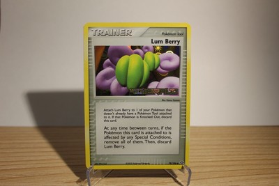 Lum Berry - 78/106 - Stamped - Reverse Holo EX Emerald NM | eBay