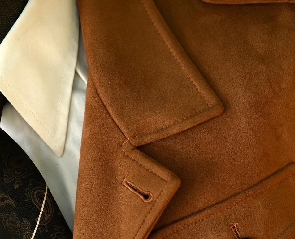 Italian Mens Hunting Jacket Retro Gentleman Multi-pocket Belted Coat ...