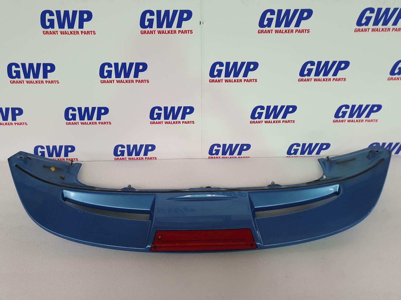 FORD FIESTA REAR SPOILER TAILGATE, LARGE TYPE, WS, BLUE 07/08-12/12 | eBay