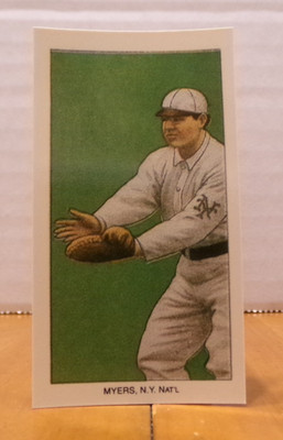 VINTAGE TOBACCO BASEBALL CARD REPRINT 1988 SWEET CAPORAL CHIEF MYERS N ...