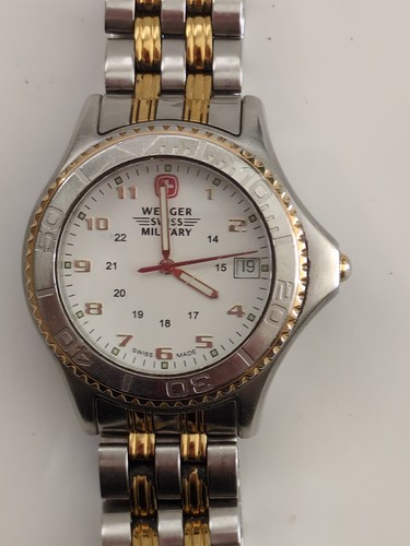 Wenger Swiss Army Military Wrist Watch 79082 100m ~ Date Stainless (CB2 ...