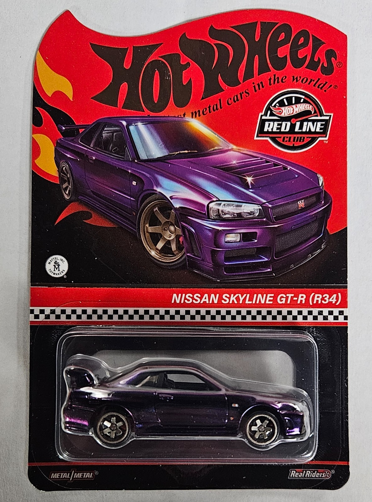 Hot Wheels RLC Nissan Skyline GT-R R34 2024 Purple Chameleon | eBay