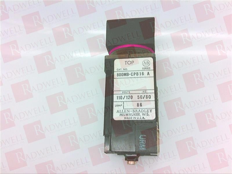 ALLEN BRADLEY 800MB-CPB16 / 800MBCPB16 (USED) | eBay