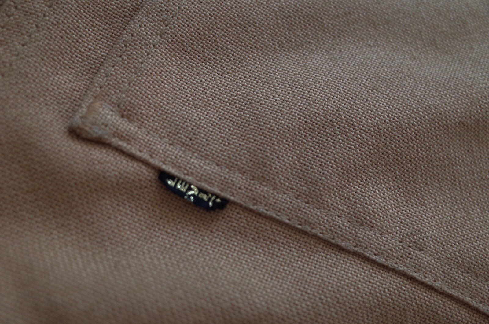 Vintage1960s Levi's STA-PREST Mod Tan 519? Gold Label Big E 34x28 j21 ...