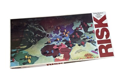 RARE Vintage Risk Strategy Retro Board Game 1980 by Parker Brothers ...