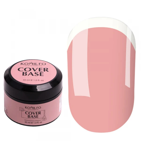 KOMILFO French Rubber Base Coat, Cover Base Coat, Glitter French Base ...