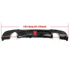 For BMW E90 E91 M Sport 2005-2012 Rear Bumper Dual Port Diffuser Lip ...