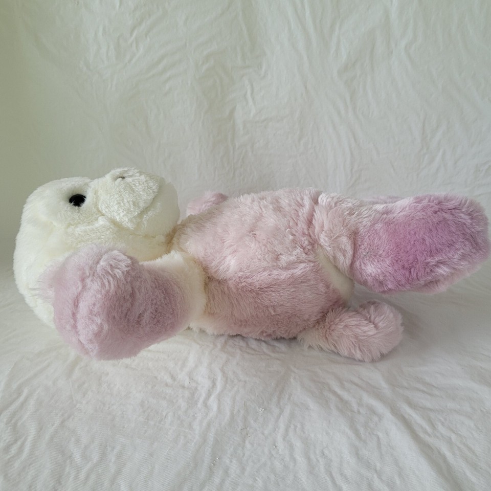 Steiff Plush Moonlight Affe Monkey White Purple Ombre 14" 060243 ...