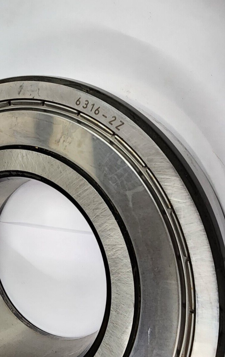 6316 ZZ Deep Groove Ball Bearing 80x170x39mm OPEN SKF FRANCE 6316ZZ for ...