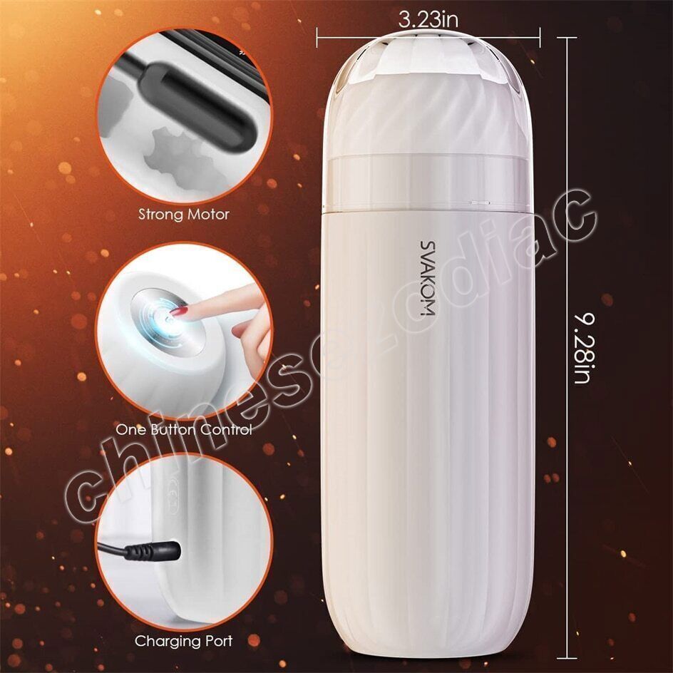 Vacuum Sucking Male Masturbator Stroker for Men Training Handsfree Use ...