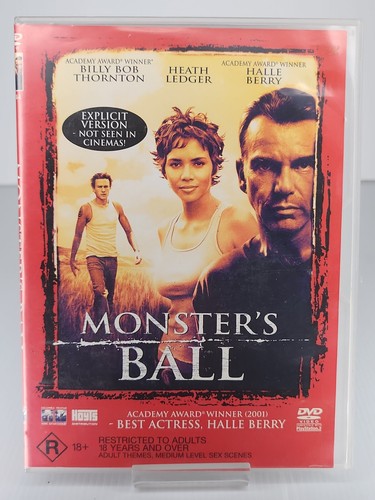Monster's Ball DVD, 2001 Billy Bob Thornton Heath Ledger Halle Berry ...