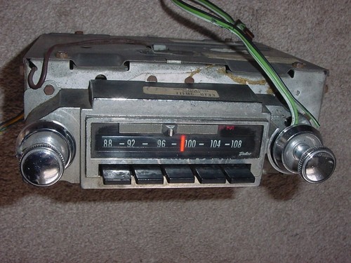1964 64 1963 63 CHEVY IMPALA BISCAYNE BEL AIR Am Fm Radio Delco SS 348 ...