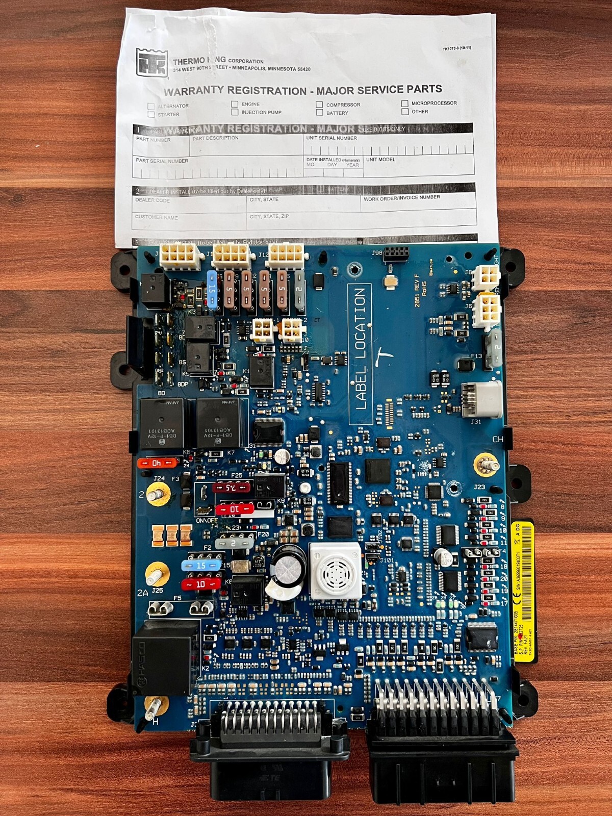 845-2739 CONTROLLER SR3 BOARD INTERFACE mother board Thermo King | eBay