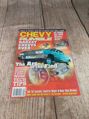 Chevy Rumble Magazine May 2002 | eBay