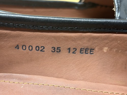 Allen Edmonds Verona II Horse Bit Loafer Black Leather Men's Size 12 ...