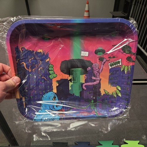 Ooze Rolling Papers Metal Rolling Tray 11 x 13.5 Inch buildings | eBay