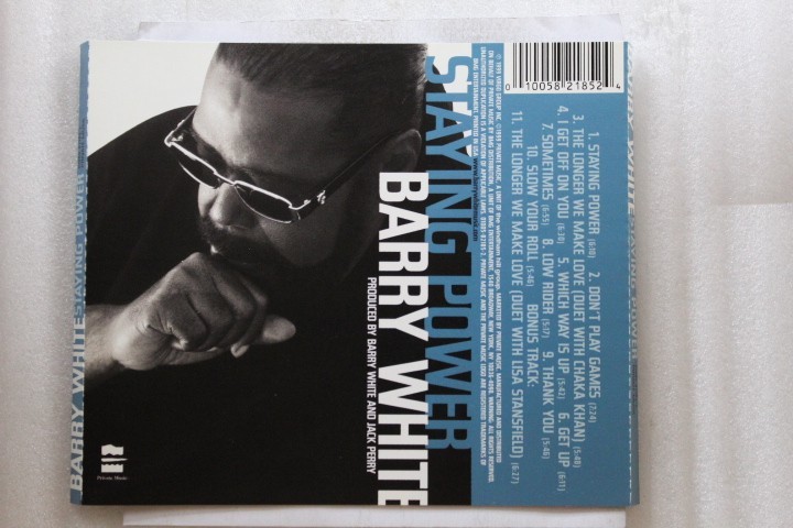 Barry White – Staying Power CD 10058218524| eBay