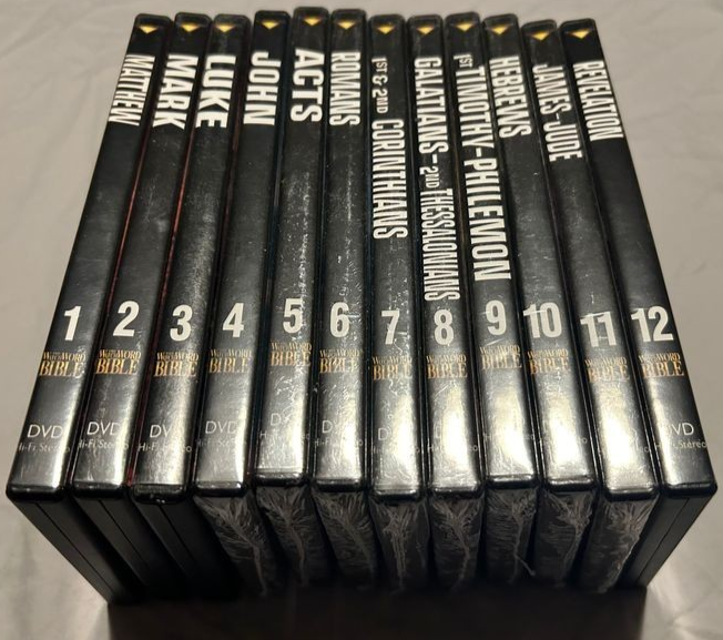 The Watch Word Bible 12 Disc DVD Set New Testament Complete SOME SEALED ...