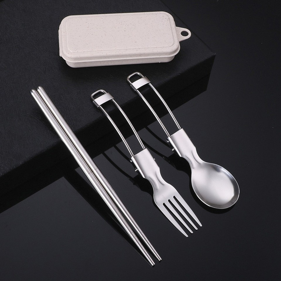 Picnic Cutlery Camping Utensil Foldable Design Functional Safe And ...