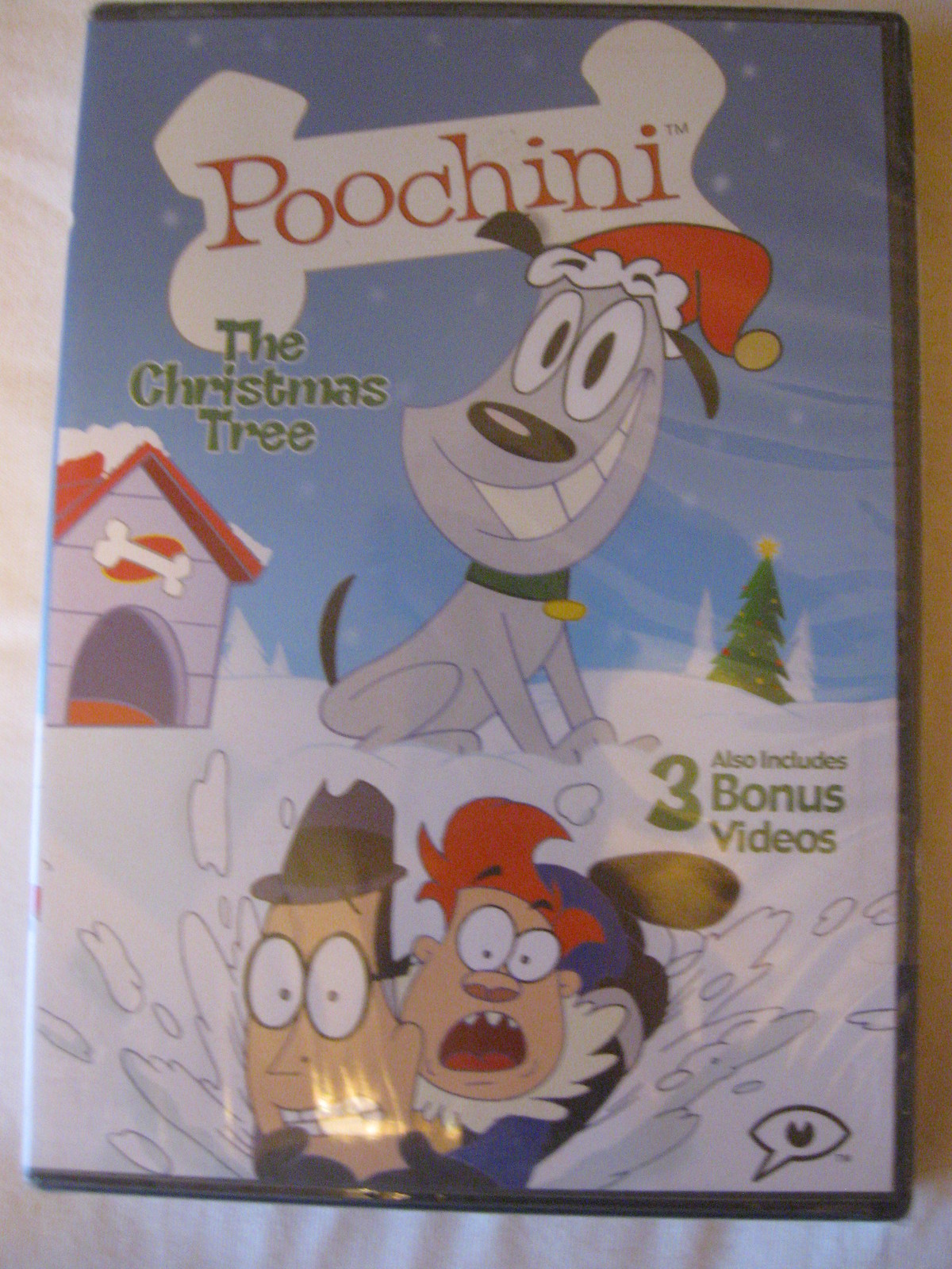 Poochini: The Christmas Tree (DVD, 2002) Includes 3 Bonus Videos NEW MS ...