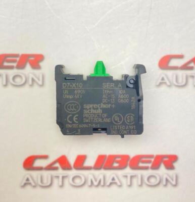 SPRECHER+SHUCH D7-X10 Contact Block (NEW) | eBay