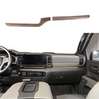 Wood Grain Center Console Dash Panel Cover Trim Strips for Chevy ...