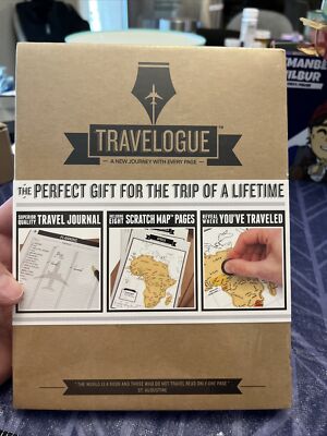 Journal Travel Log Notebook Travelogue Maps Adventure Planner Luckies ...